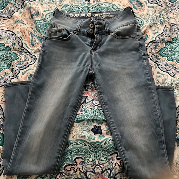 S.O.N.G. | Jeans | Song Curvy High Rise Skinny Ankle Jeans Size 527 ...